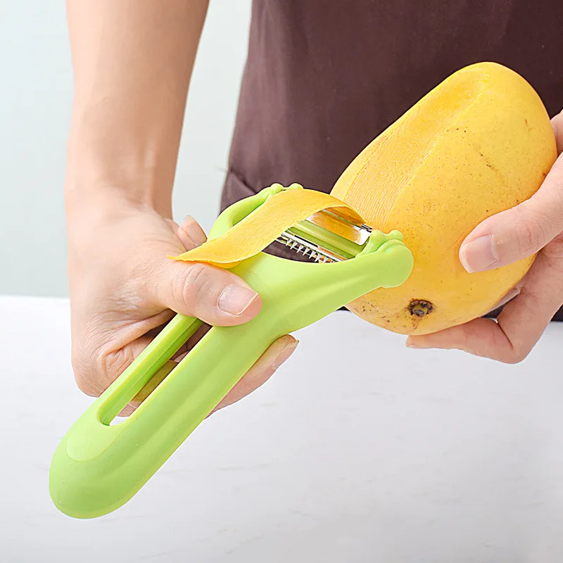 New Design 3 In 1 Manual Fruit Peeler Baller Plastic Fruit And ...