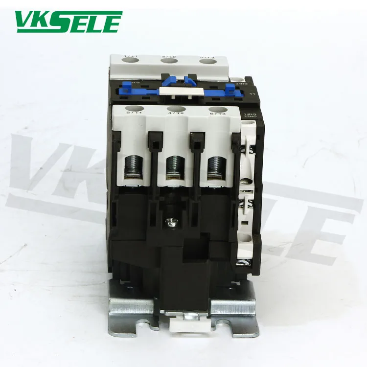Contactor 220v Electrical Power Contactor Apply To Ac Motor 3 Pole Cjx2-50 - Buy Contactor 220v ...