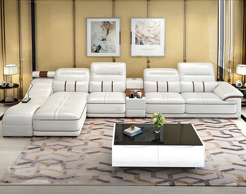 Modern Luxury Multi Function Sofa Set for Living Room