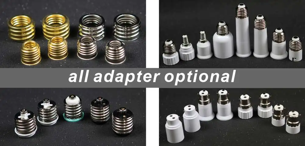 Wholesale E27 E40 E14 B22 Led Lamp Converter Lamp Socket E Base Screw ...