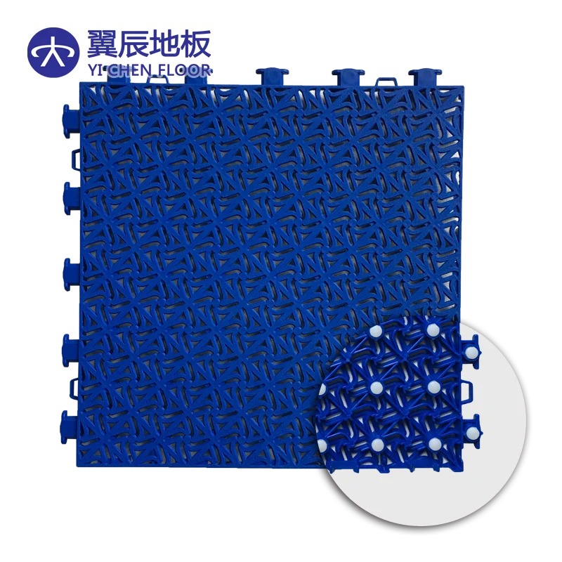 Outdoor and Indoor Pickleball Court Floor Mat - Durable PP Interlocking ...