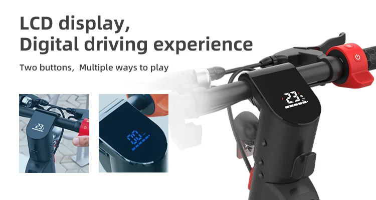 Jp Escooter 2 Wheels 20 Mph Mobility Scooters 45km Long Range Fast ...