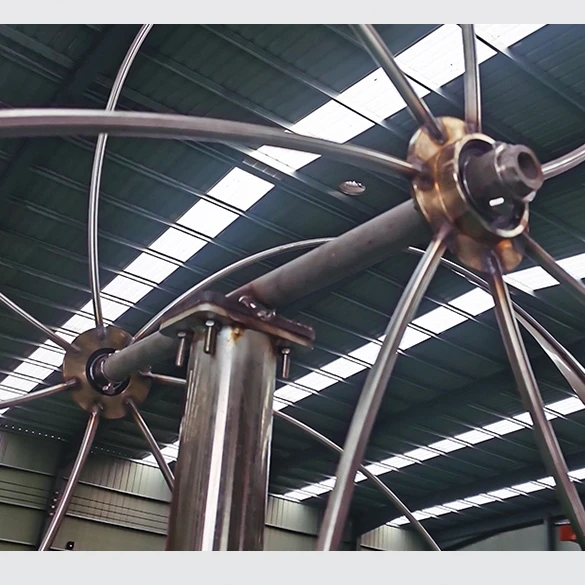 Jiexin Custom Garden Courtyard Small Windmill Outdoor Stainless Steel ...