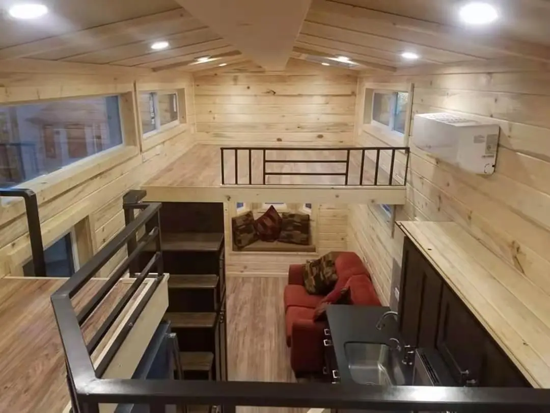 JM Modular Tiny Home on Wheels - Fold Away Shipping Container Homes