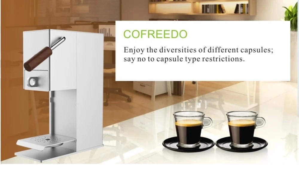 Longbank Multifunction Espresso Machine Nespresso Capsule Coffee ...