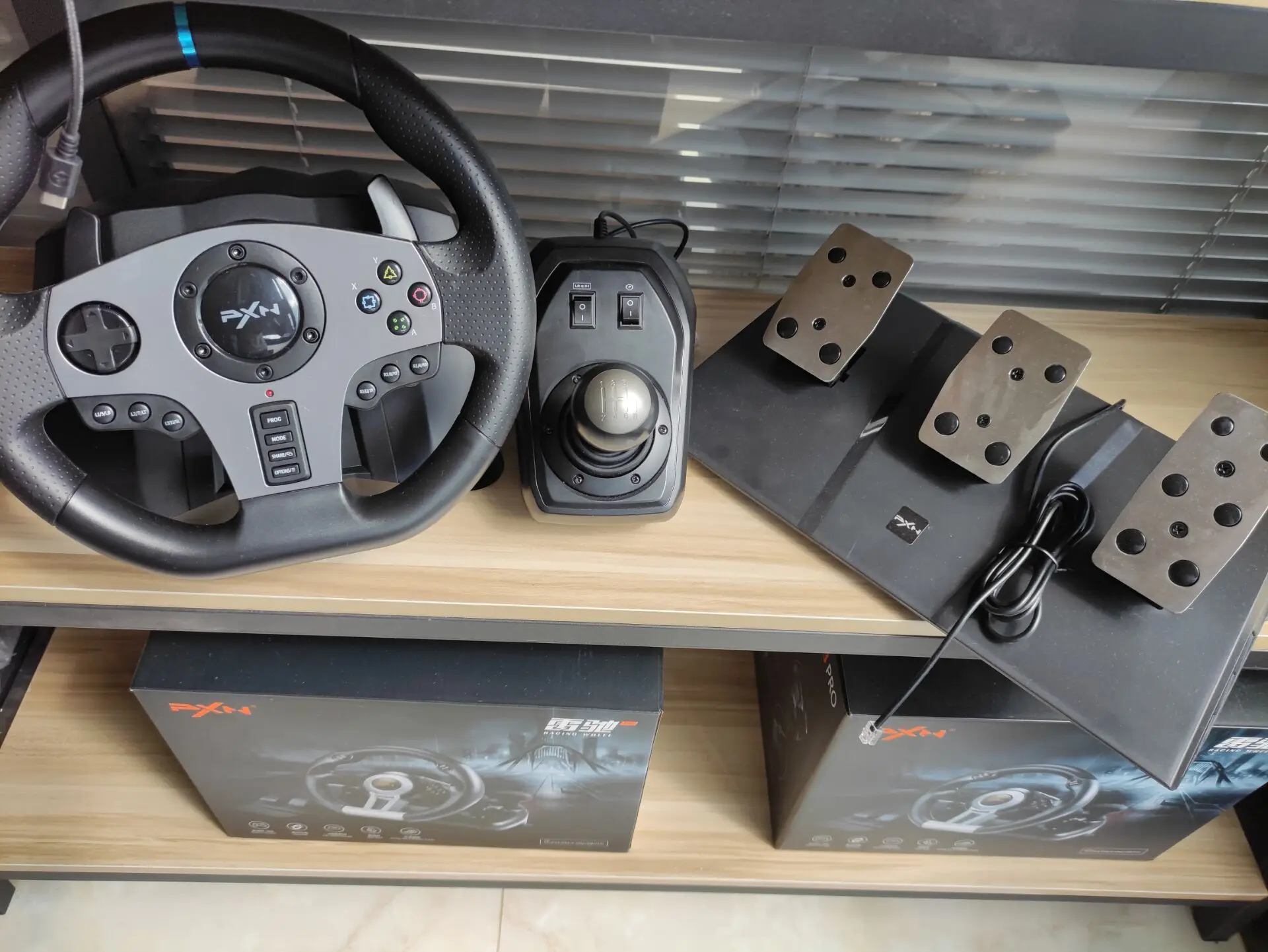 Rts Pnx V9 Racing Wheel Dual Motor Feedback Driving For X-box Series X ...