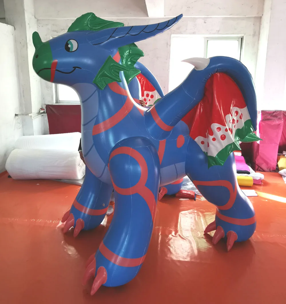 Customized Giant PVC Inflatable Flying Dragon for Advertising