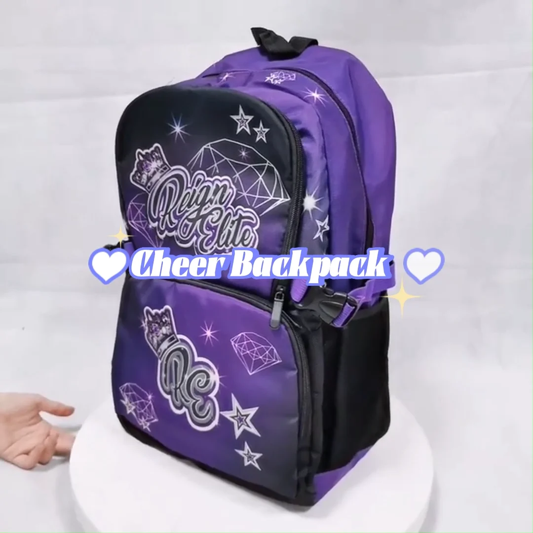 Normzl Design Sublimated Casual Sports Cheer Bag Custom Oxford Fabric ...