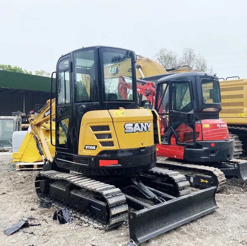 Mini 3.5 Ton Sany SY35U Excavator - Reliable and Versatile