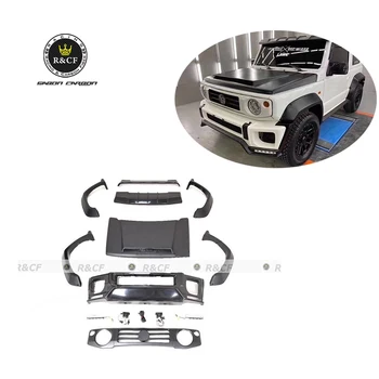 Wide Body Kit For Suzuki Jimny Jb64 Jb74 Frp Front Bumper Complete ...