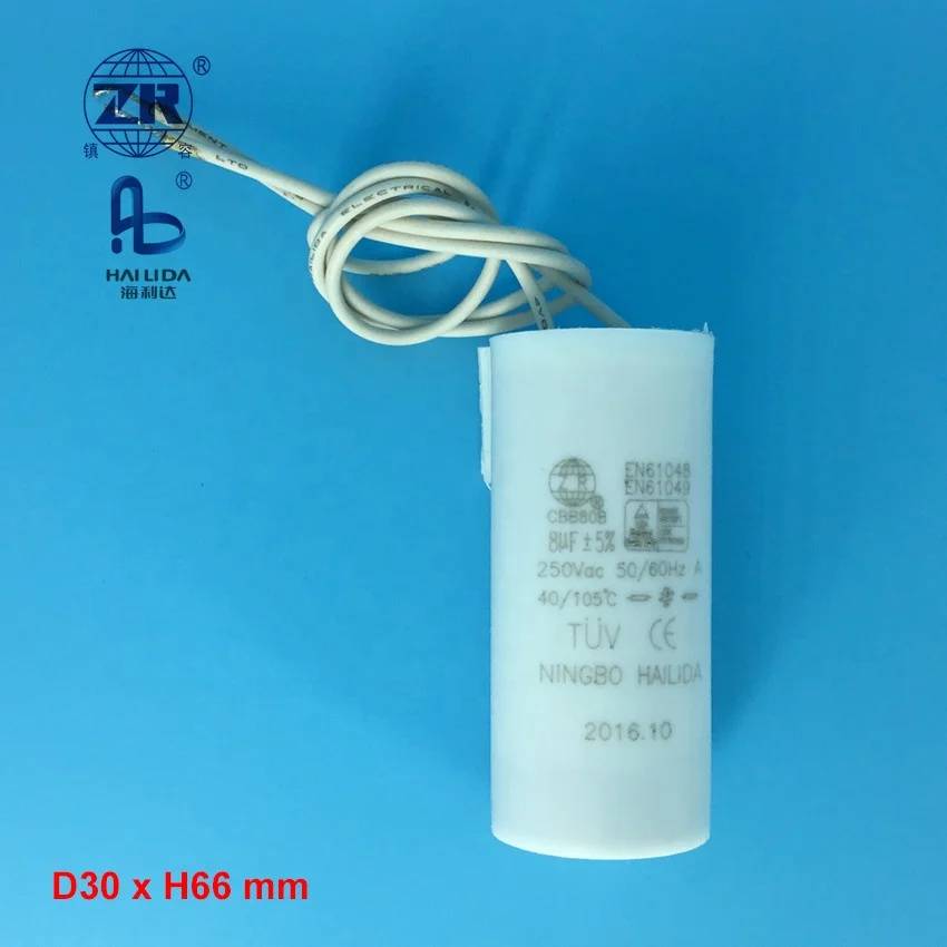 Alibaba.com: CBB80 8μF 250V AC capacitor: Electrical components for reliable circuit performance ...