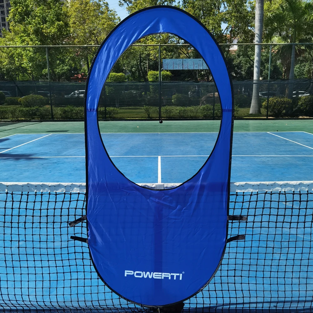 Folding Pop up Tennis Target - Adjustable Training Aid
