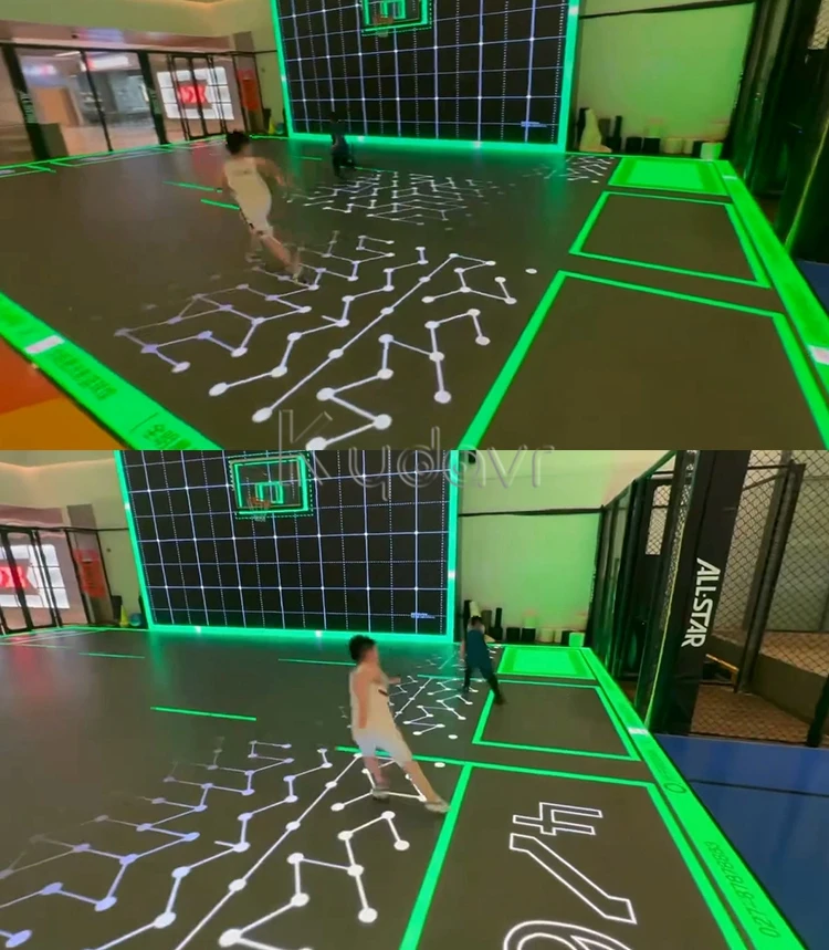 Amusement Park All-in-One Move Ground Interaction Equipment