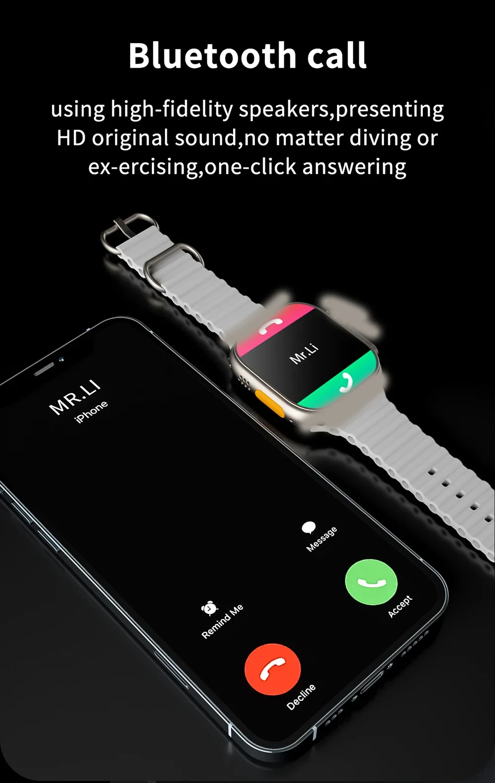 T900 Ultra Smart Watch 2.09 Big Inches Infinite Display Hiwatch Pro ...