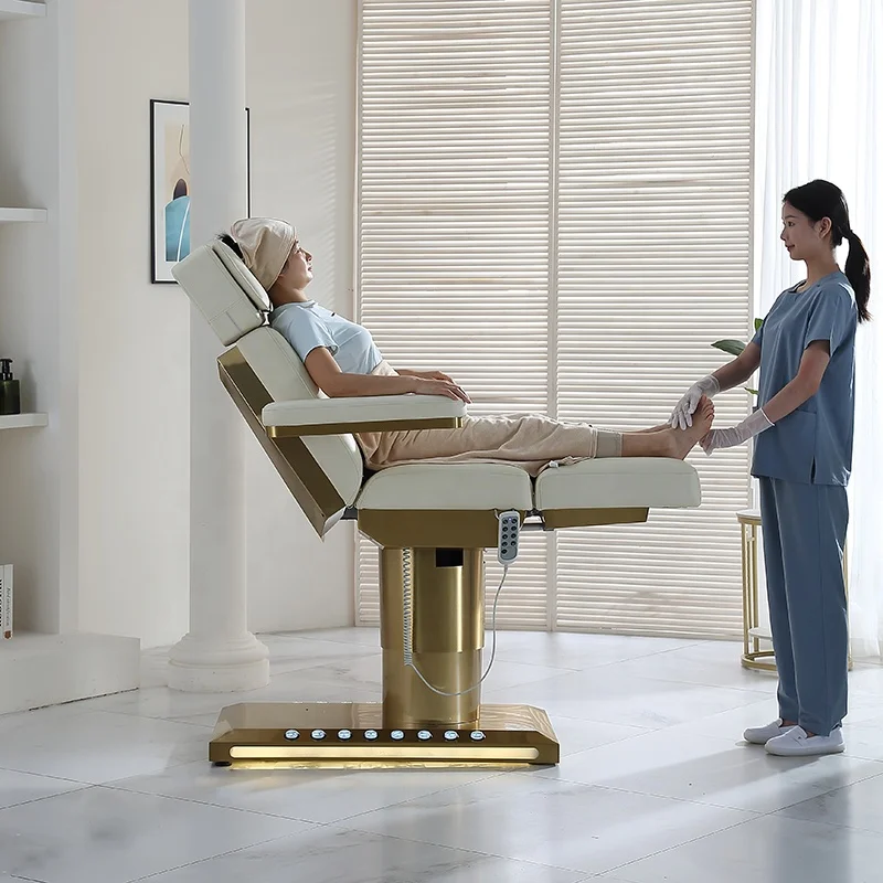 Alibaba.com: Cosmetic Exam Facial Stretcher Extension Bed Treatment ...