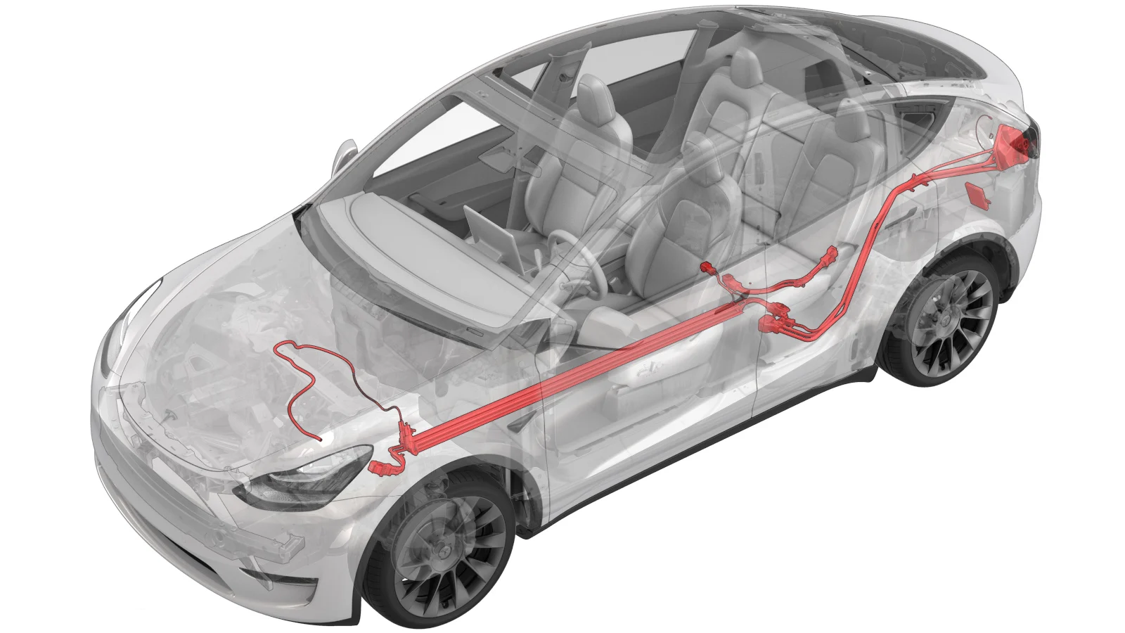 BAINEL Charging Port Inlet Socket for TESLA MODEL Y 2019-2024