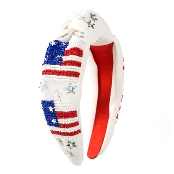 Women Usa Headband 4th Of July American Independence Day Headbands For ...