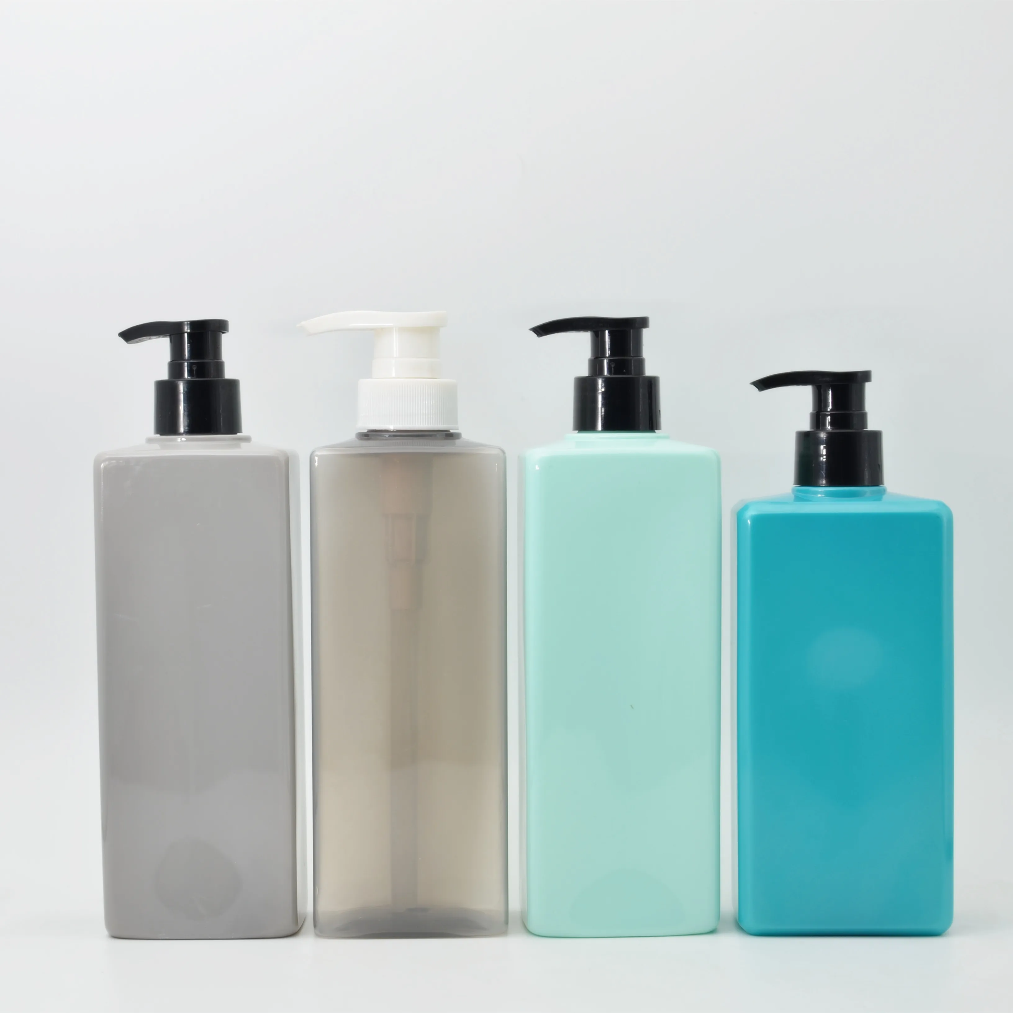 200ml 250ml 300ml 500ml Boston Round Hand Shampoo Bath Lotion Bottles ...