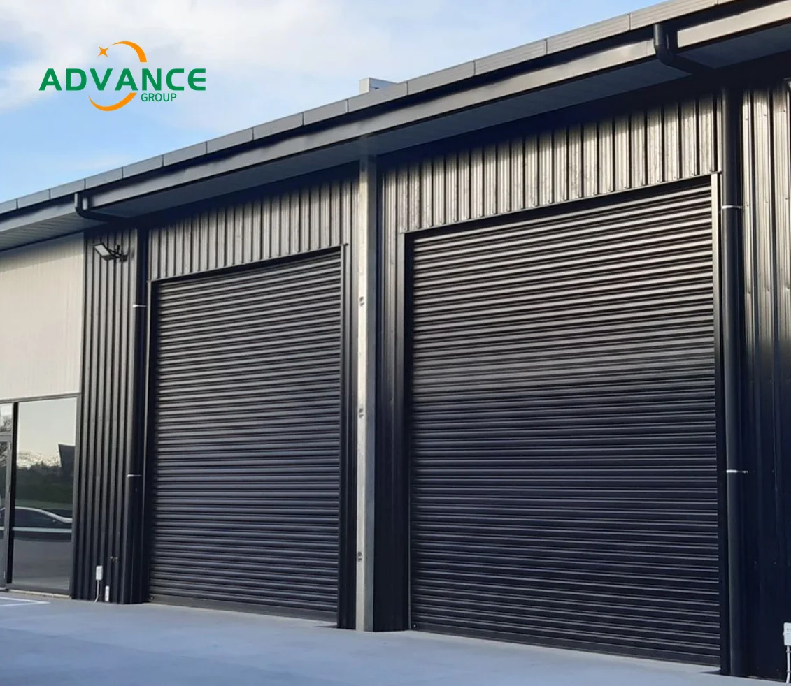 Sectional Overhead Roll up Shutter Door Puerta Automatic Anti-Sheft ...