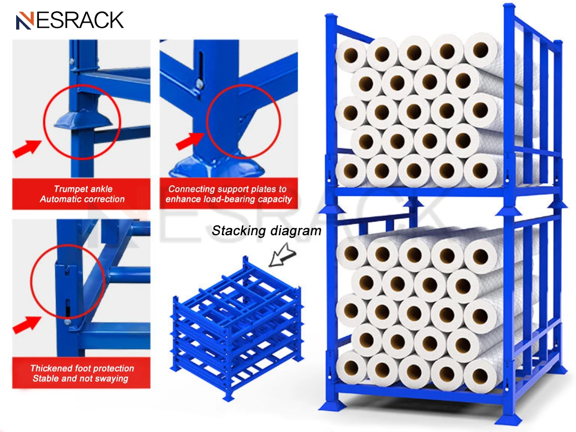 Heavy Duty Racking System Warehouse Storage Tire Pallet Rack Tire Rack ...