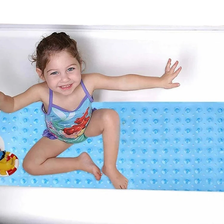Large Non Slip Bath Mat 40 *16 Inch Bathroom Mat for Bathtub Washable ...