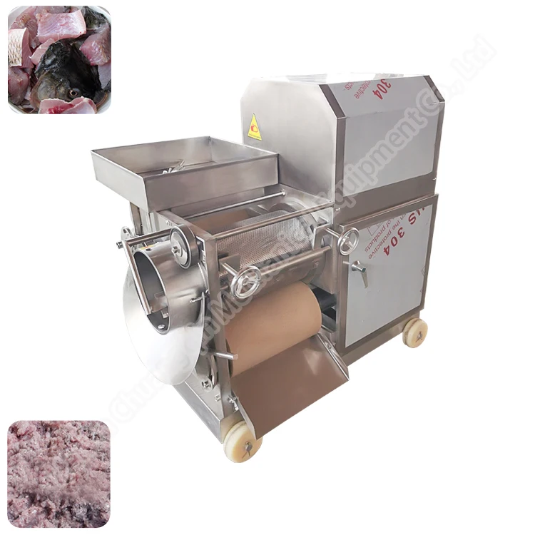 Fish Deboner Shrimp Meat Skin Separator Machine fish meat bone ...
