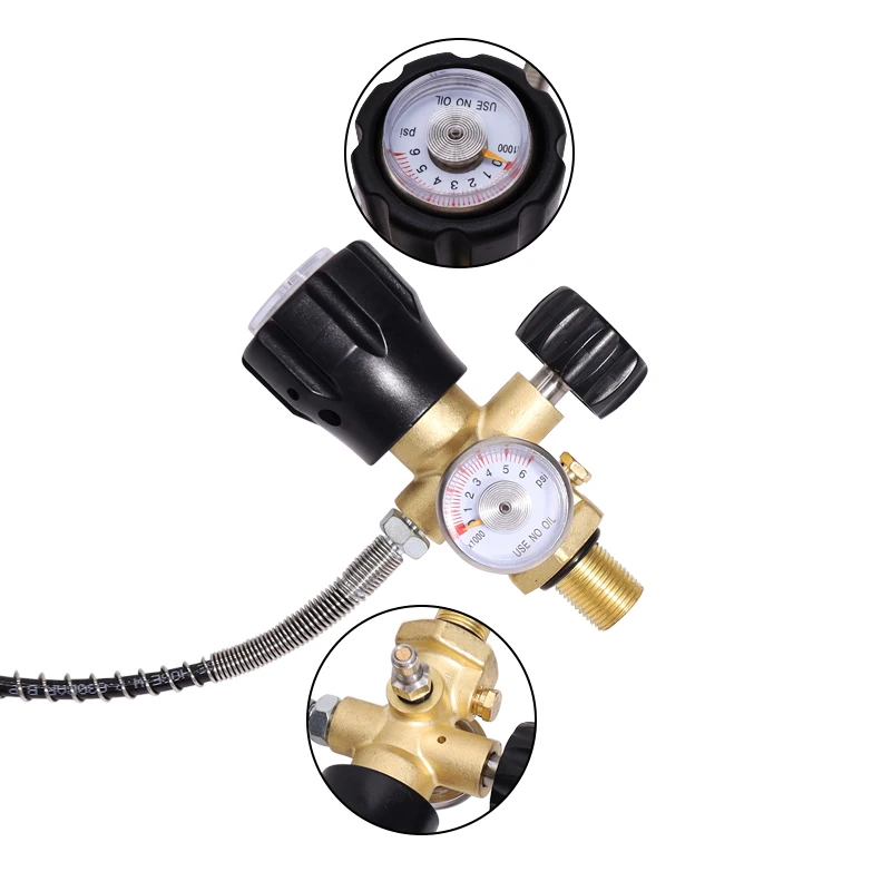 PCP SCBA Diving Charging Valve Air Filling Station Refill Adapter with ...