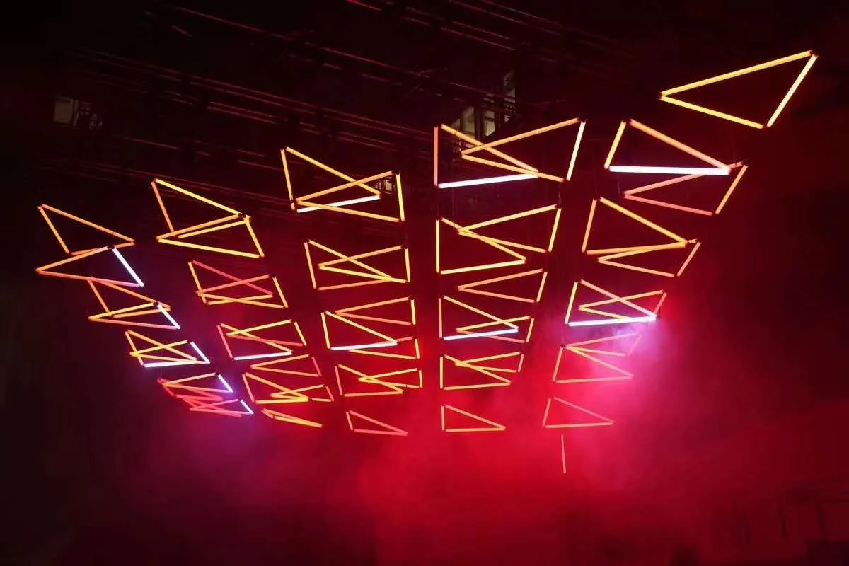 Custom Outdoor Festival Smart Event Lrage Decorative Lights Fixture Rgb ...