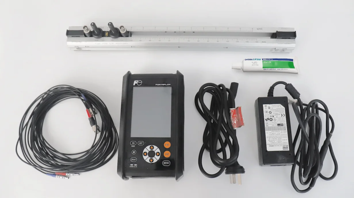 Fuji Portable Ultrasonic Flow Meter - Fast Charging & Precision