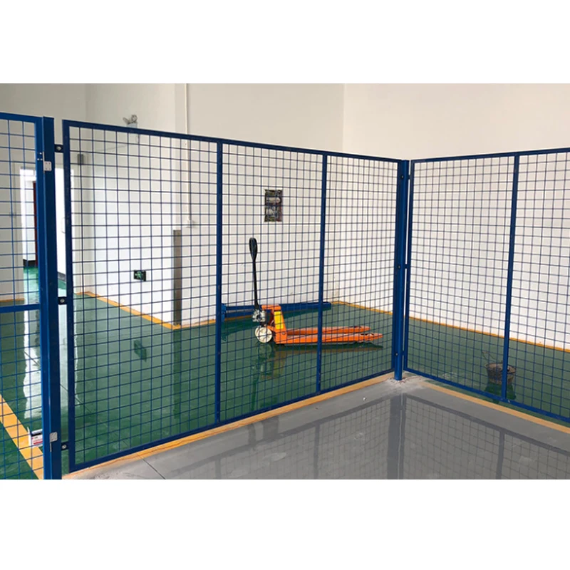 Warehouse workshop isolation net robot fence wire mesh guardrail ...