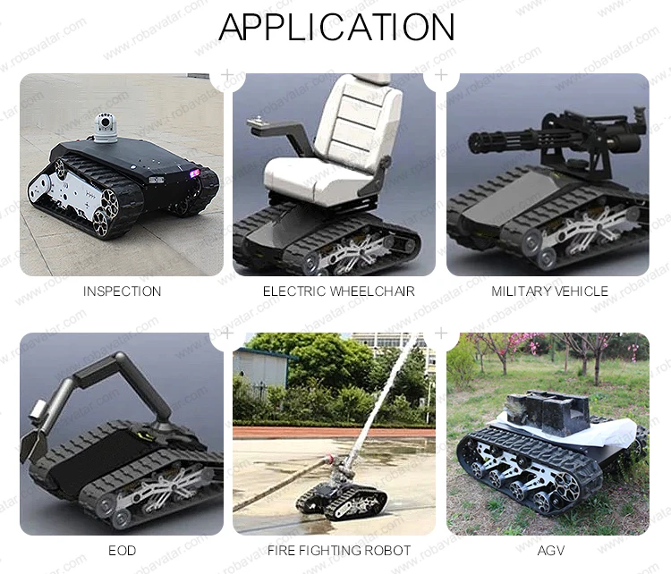 Raspberry Pi Robot Chassis Factory Truck Rubber Atv Track Chassis ...