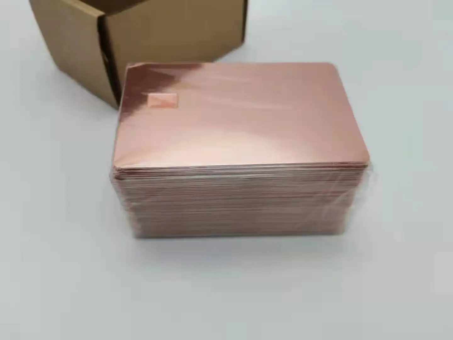 Custom Cr80 Vip Membership Stainless Steel Plated Business Mirror Gold ...