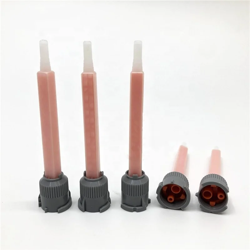 ME05-16S(10:1) Square Mixing Tip 10:1 AB Corian Adhesive Mixer Tip for ...