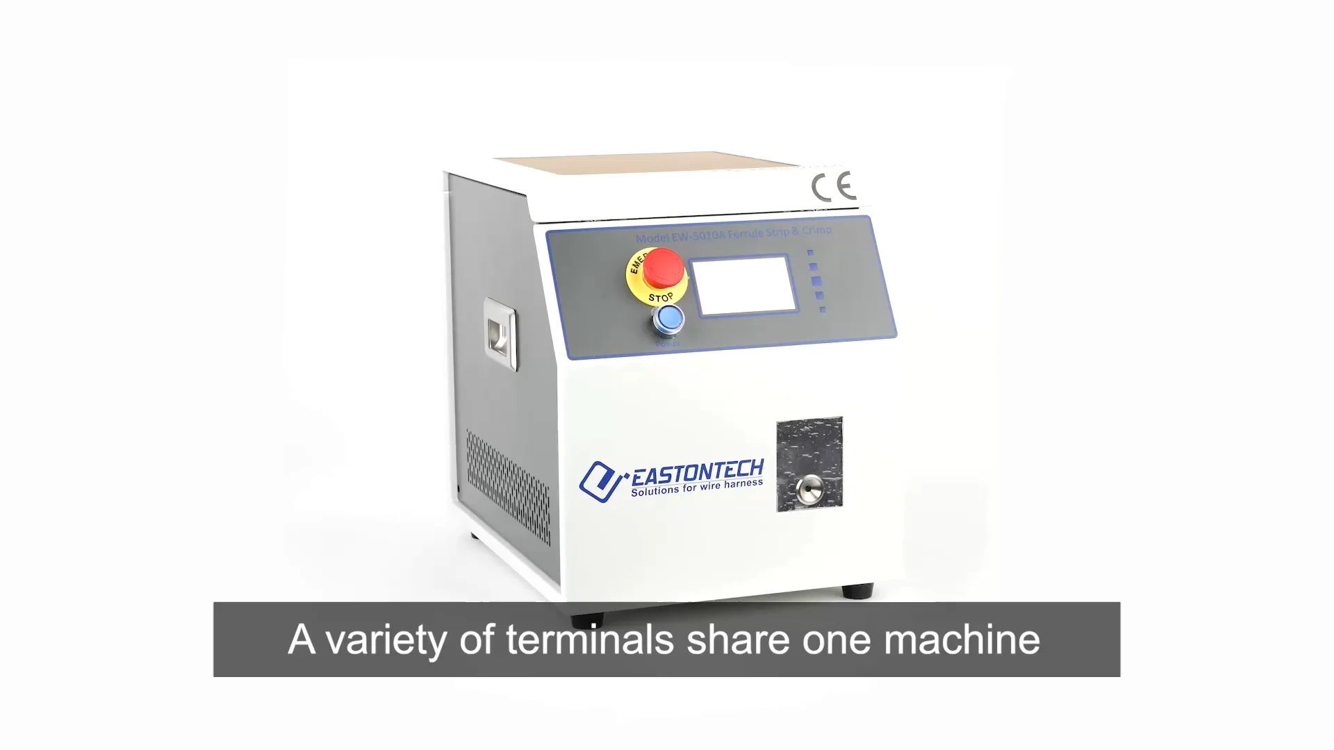 Ew-5010b Pre-insulated Terminal Crimping Machine Tube Terminal Cable ...