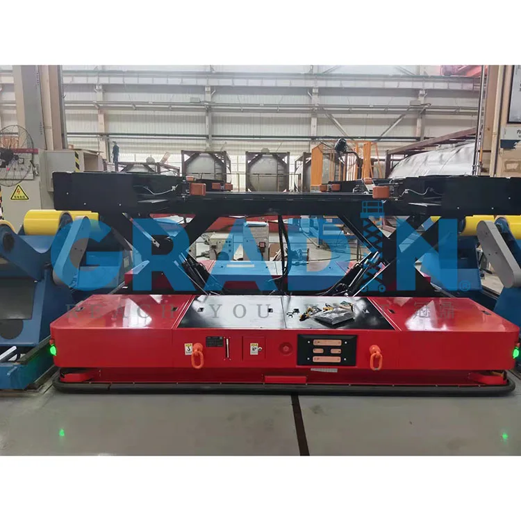 New Product 2024 Automated Guided Vehicle With Scissor Lift Table For Industrial - Buy Agv With ...