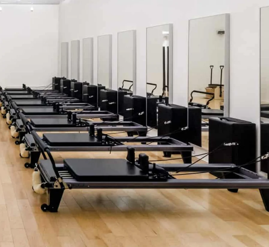 Gym Reformer Pilates Aluminum Machine Durable Metal Reformer Home Bed ...