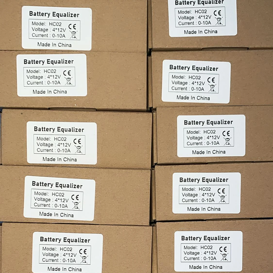 HC01 12V 5A Battery Bank Equalizer Balancer with LCD for Lead-Acid ...