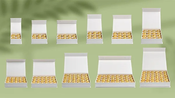 Luxury Custom Macaron Truffle Chocolate Candy Package Gift Box ...