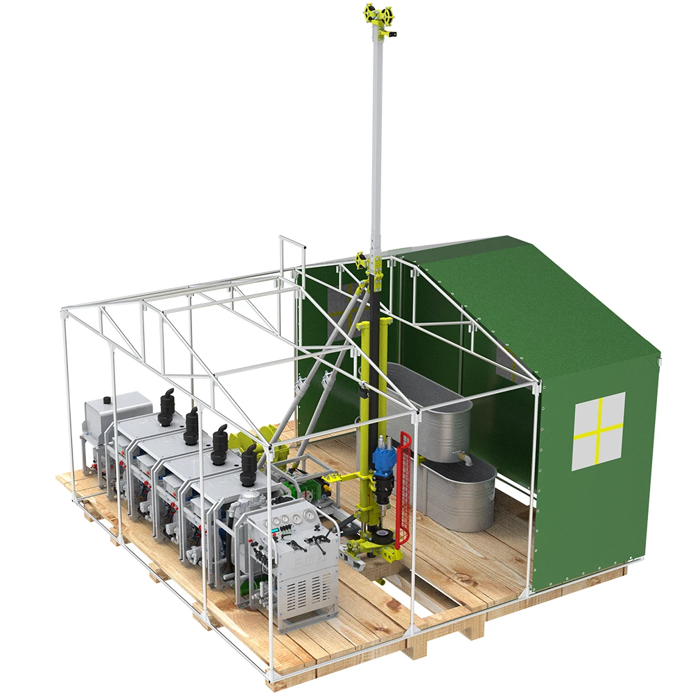 Egr Ep1000 Portable Core Sample Drilling Rig Full Hydraulic Core ...