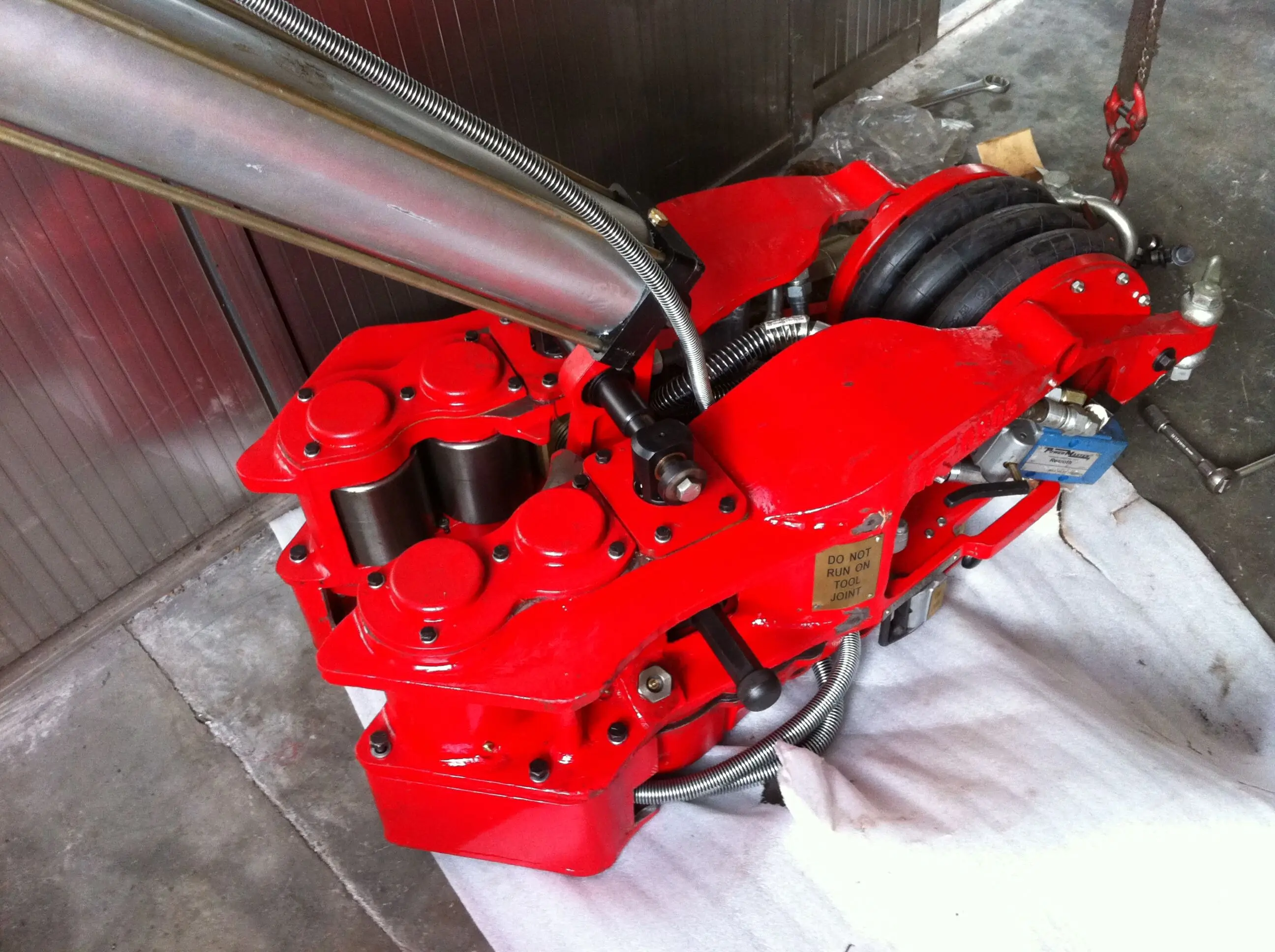 Drilling Rig Spare Parts Type Varco Ssw40 Pneumatic Pipe Spinner Safety ...