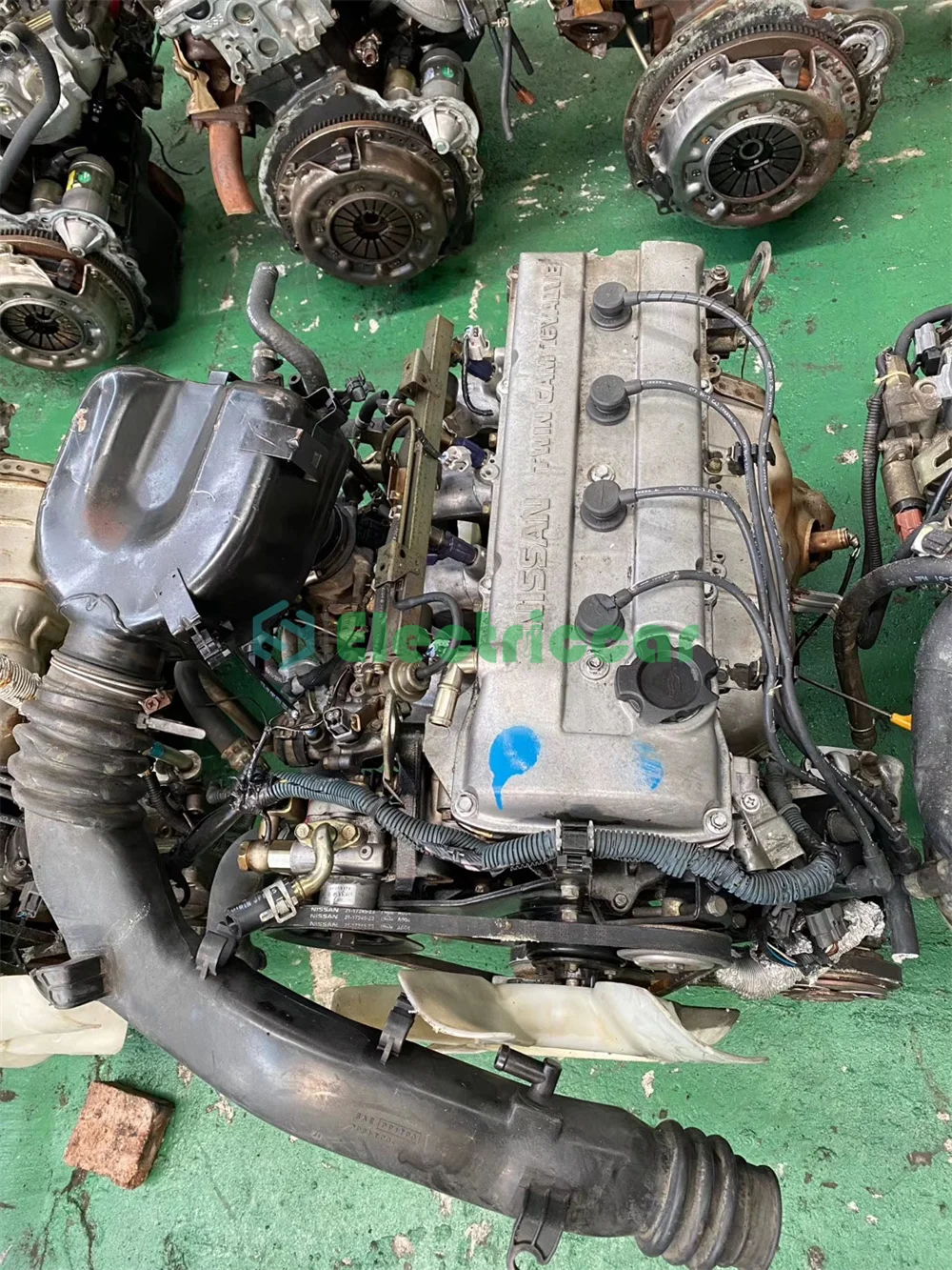 Original Japanese Petrol Complete Engine Ka24 Used Engine Assembly With ...