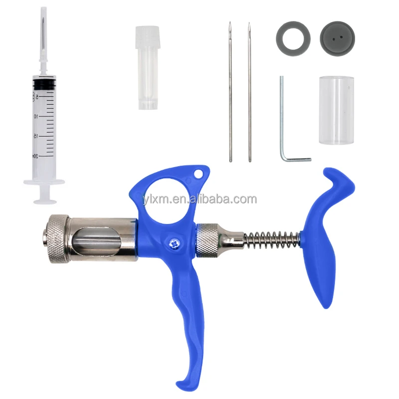 5ml Veterinary Poultry Vaccination Injection Continuous Automatic Fowl ...