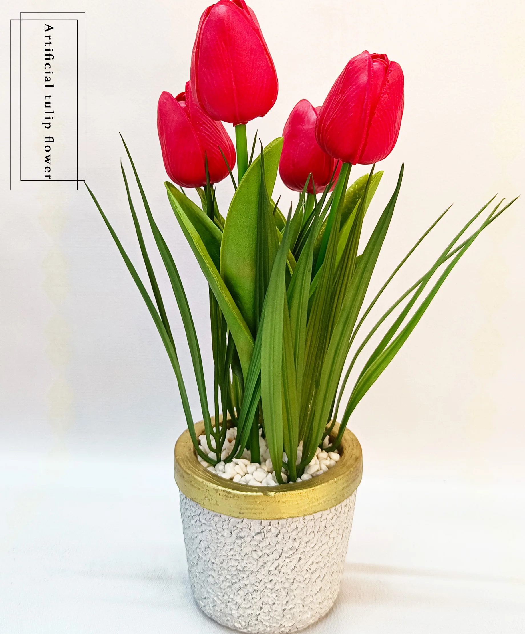 Nordic Artificial Tulip Home Decor Preserved Tulip For Tulip Table ...