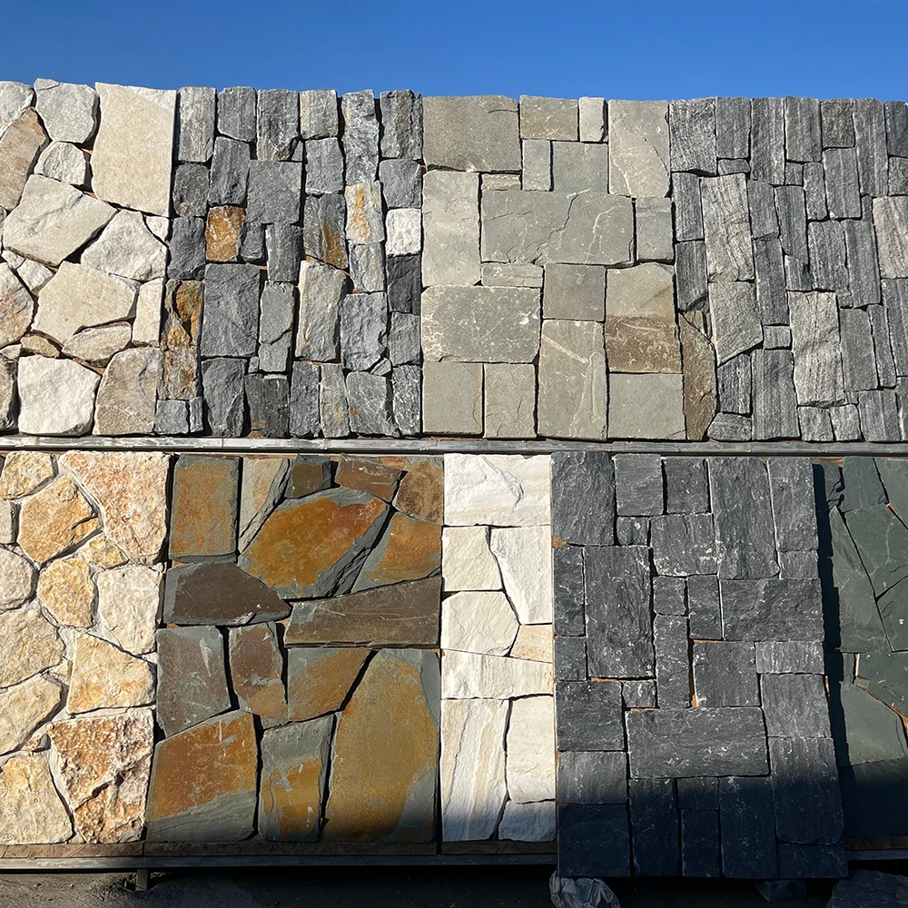 Alibaba.com: Natural Stone Slate Culture Stone Panels for Outdoor Wall ...