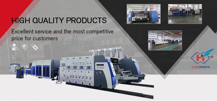 HS-C Automatic Flexo Fully Pl Carton Corrugated Production Line Printer ...