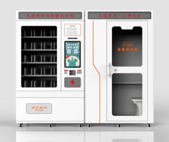 Self-service Health Check Kiosk Auto 2-in-1 Automatic Telemedcine ...