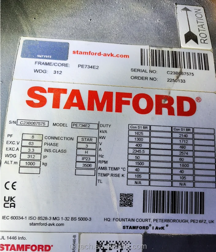 1MW Gas Generator Sets Powered by Jenbacher J320 - READY STOCK