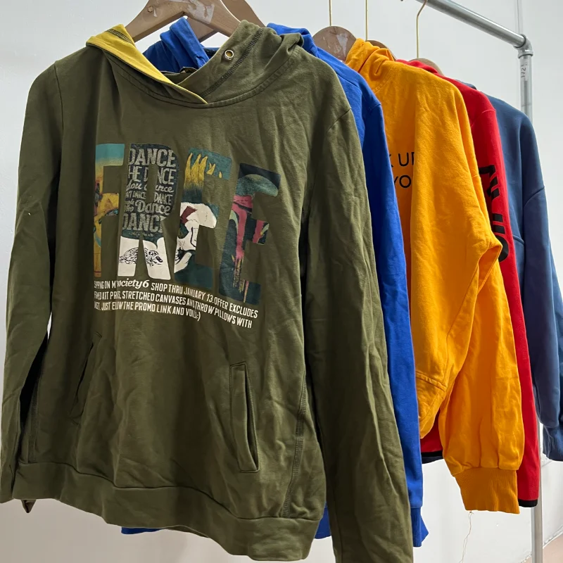 Bulk Wholesale Brand 2nd Hand Men's Clothing A Grade Used Men Hoody ...