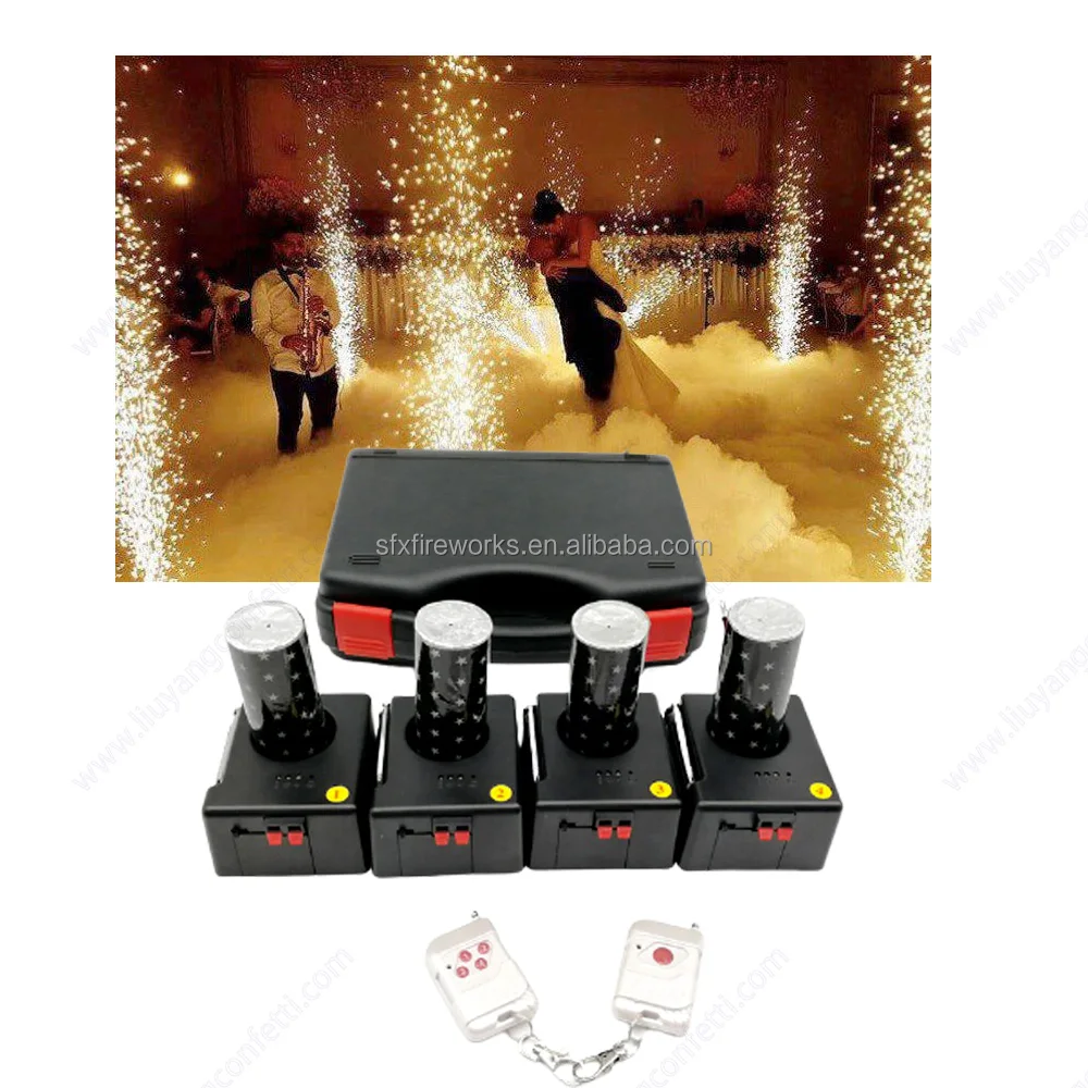 Indoor Effect Wireless Remote Control Fire Stage Fountain