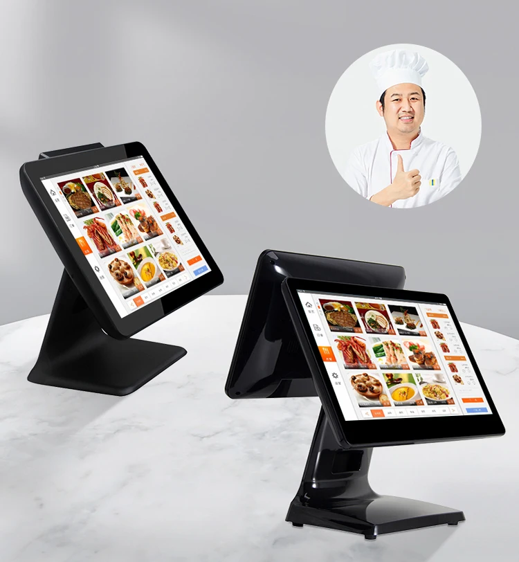 Single Screen POS Machine 15 Inch Touch Screen Android POS System ...